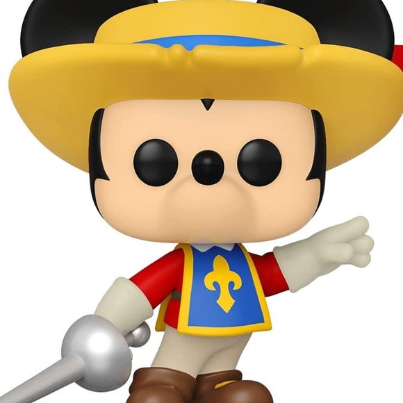 Disney | Toys | New 22 Sdcc Shared Disney Three Musketeers Mickey Mouse ...